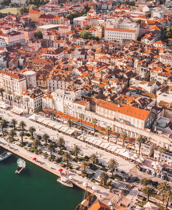Aerial View - Riva - Split | The Storytellers MTL